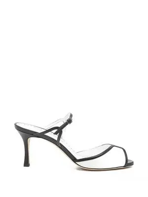 Manolo Blahnik Mid Heel Sandals For Women