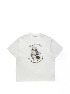 Acne Studios Printed T-shirt - Neutrals