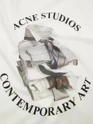 Acne Studios Printed T-shirt - Neutrals