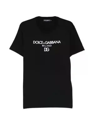 Dolce & Gabbana Logo-embroidered T-shirt