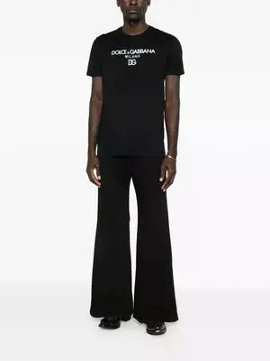 Dolce & Gabbana Logo-embroidered T-shirt