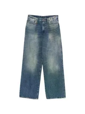 R13 Wide Leg Damon Jeans - Blue