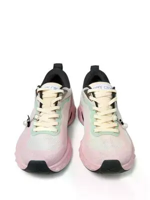 JIMMY CHOO Diamond Run Pearl-embellished Sneakers - Pink