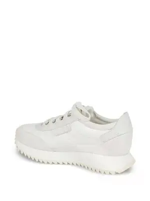 Moncler Pacey Nylon Leather Sneakers