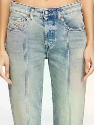 DIESEL® 1989 D-mine 09n55 Straight-leg Jeans - Blue