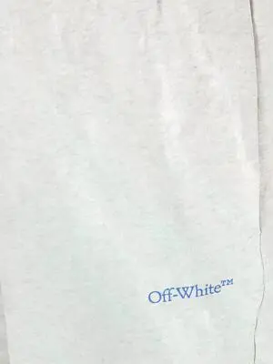 Off-White Graphic-print Drawstring Shorts