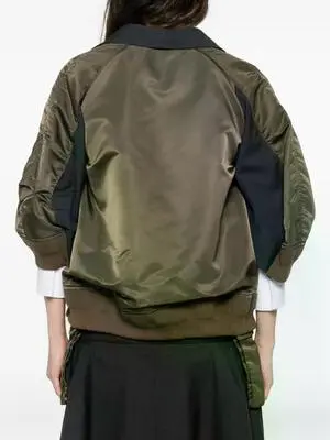 Sacai Paneled Double-breasted Jacket