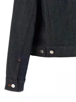 A.p.c. Dion Contrast-stitching Jacket - Blue
