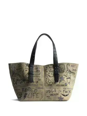 Zadig&Voltaire Printed Tote Bag