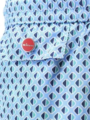 Kiton Patterned Beachwear