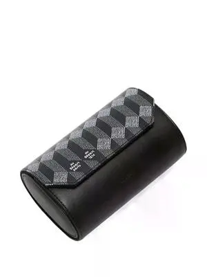 AU DEPART Geometric-print Watch Case