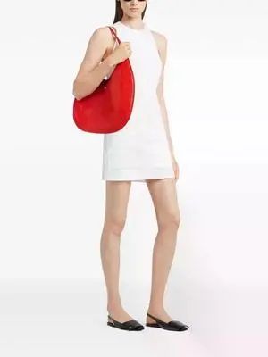 COURREGES Logo-plaque Tote Bag