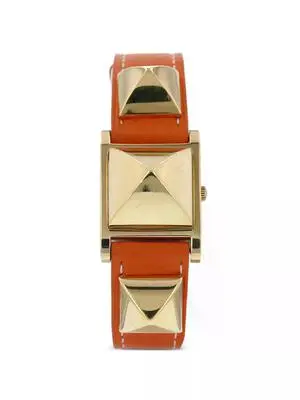 Hermès 1990's Médor 23mm Watch - White