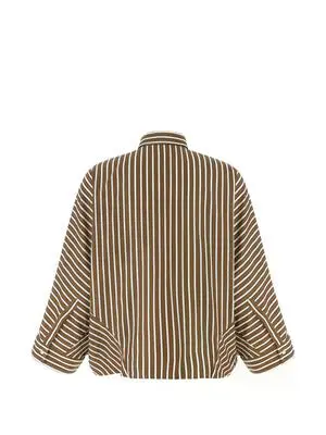 Brunello Cucinelli Monile Striped Shirt
