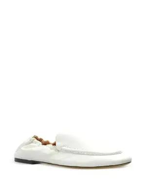 ODISSI Leather Loafers - Brown