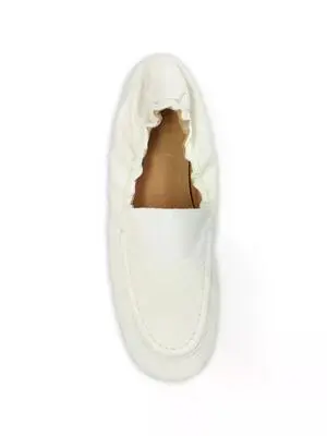 ODISSI Leather Loafers - Brown