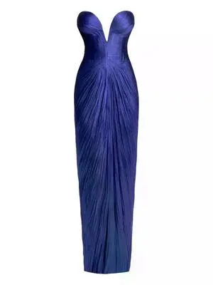 MARIA LUCIA HOHAN Alessandra Strapless Maxi Dress