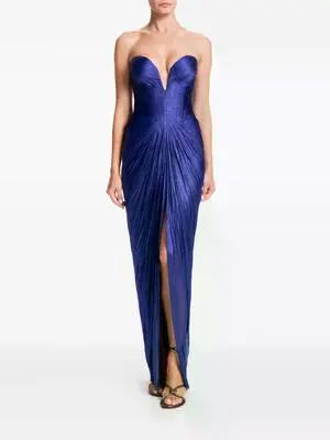 MARIA LUCIA HOHAN Alessandra Strapless Maxi Dress