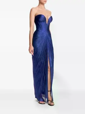 MARIA LUCIA HOHAN Alessandra Strapless Maxi Dress
