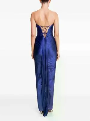 MARIA LUCIA HOHAN Alessandra Strapless Maxi Dress