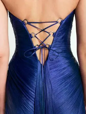 MARIA LUCIA HOHAN Alessandra Strapless Maxi Dress