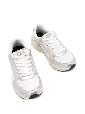 TWINSET Metallic Panelled Sneakers