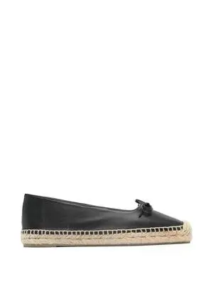 CastaÑer Bow Detail Espadrille Ballet Flats
