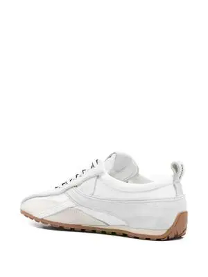 ALOHAS Laced Panelled Sneakers - White