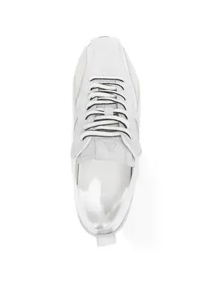 ALOHAS Laced Panelled Sneakers - White