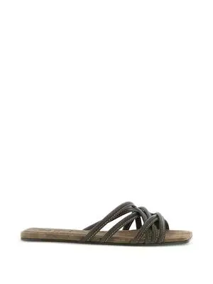 Brunello Cucinelli Leather Sandals