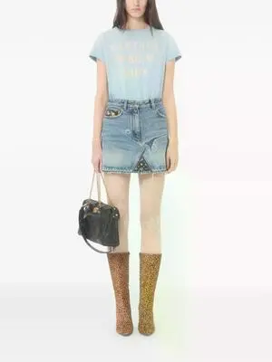Valentino Garavani Panther Lady T-shirt - Blue