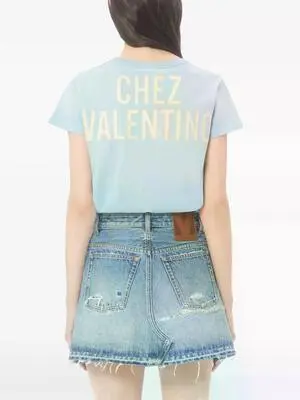 Valentino Garavani Panther Lady T-shirt - Blue