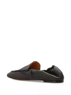 ODISSI Leather Loafers - White