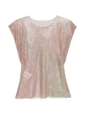 Alberta Ferretti Sequin-embellished Top