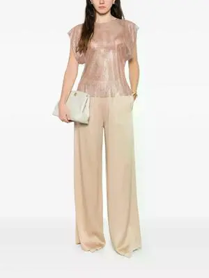 Alberta Ferretti Sequin-embellished Top