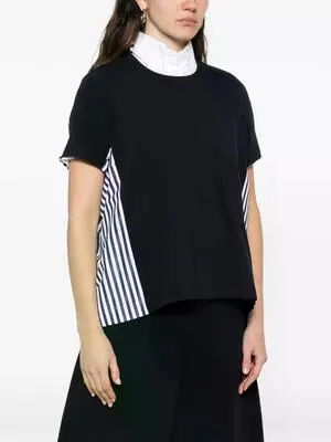 Sacai Stripe Pocket T-shirt