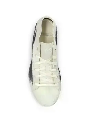 Y3 Nizzastar Low Top Leather Sneakers