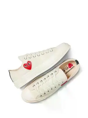 CONVERSE X COMME DES GARONS PLAY Chuck 70 Heart Logo Sneakers