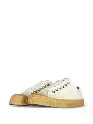 Novesta Star Master Textured Canvas Sneakers - Neutrals