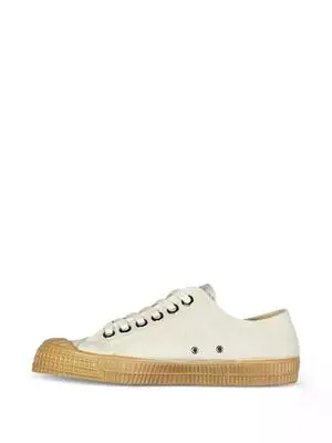 Novesta Star Master Textured Canvas Sneakers - Neutrals