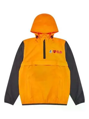 Play Comme Des Garcon X K-way Heart-patch Lightweight Jacket