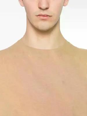 Herno Round-neck T-shirt - Neutrals