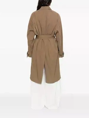 TOTEME Belted Spring Trench Coat - Brown