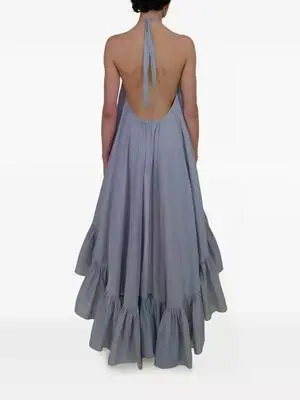 Azeeza Hannah Ruffled Dress - Grey