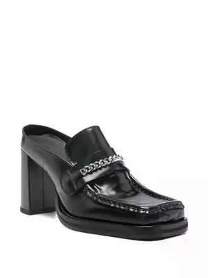Martine Rose Square-toe Chain Mules