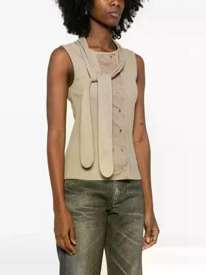 LEMAIRE Asymmetrical Tie Top