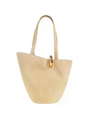Jacquemus Medium Bambola Shoulder Bag - Neutrals