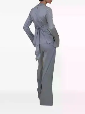 Azeeza Twisted Long-sleeve Top