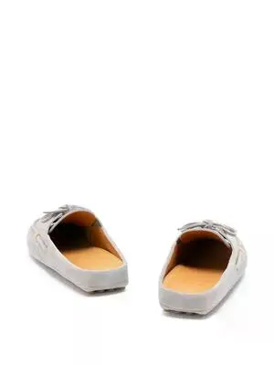 TOD'S Glove Gommino Suede Mules