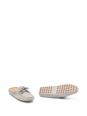 TOD'S Glove Gommino Suede Mules